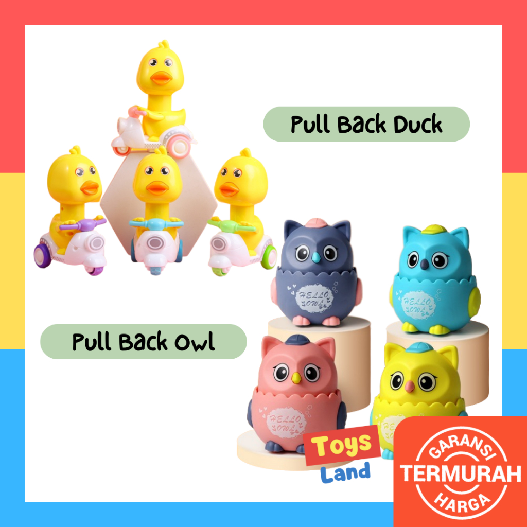 Jual SALE Pull Back Duck Mainan Bebek Berjalan Bebek Mainan Bebek Naik ...