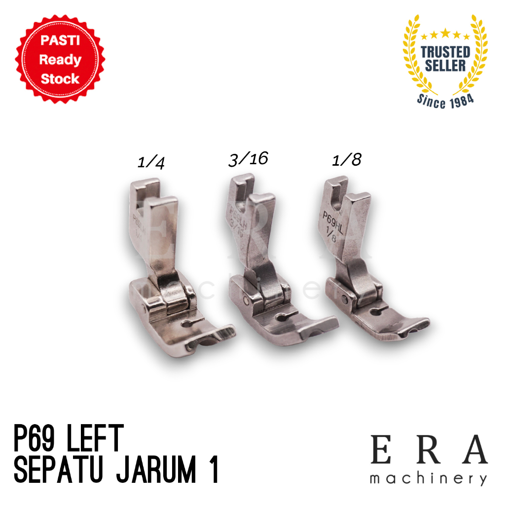 Jual Sepatu jahit BISBAN P69 Piping Besi Coak Pita Paiping Mesin jahit Industri High speed ...