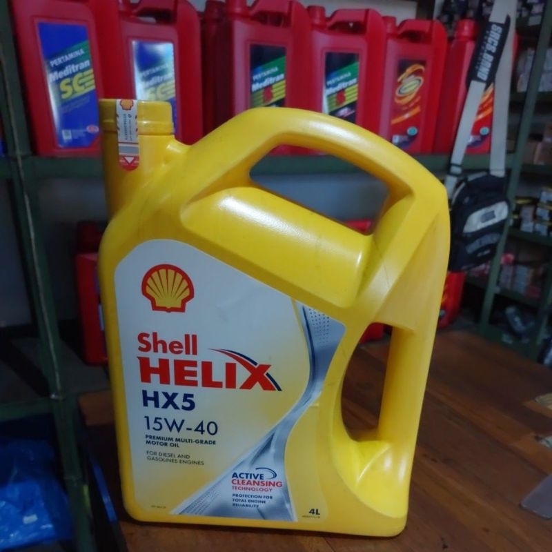 Jual Shell HELIX HX5 15W-40 4Liter - 6062 | Shopee Indonesia
