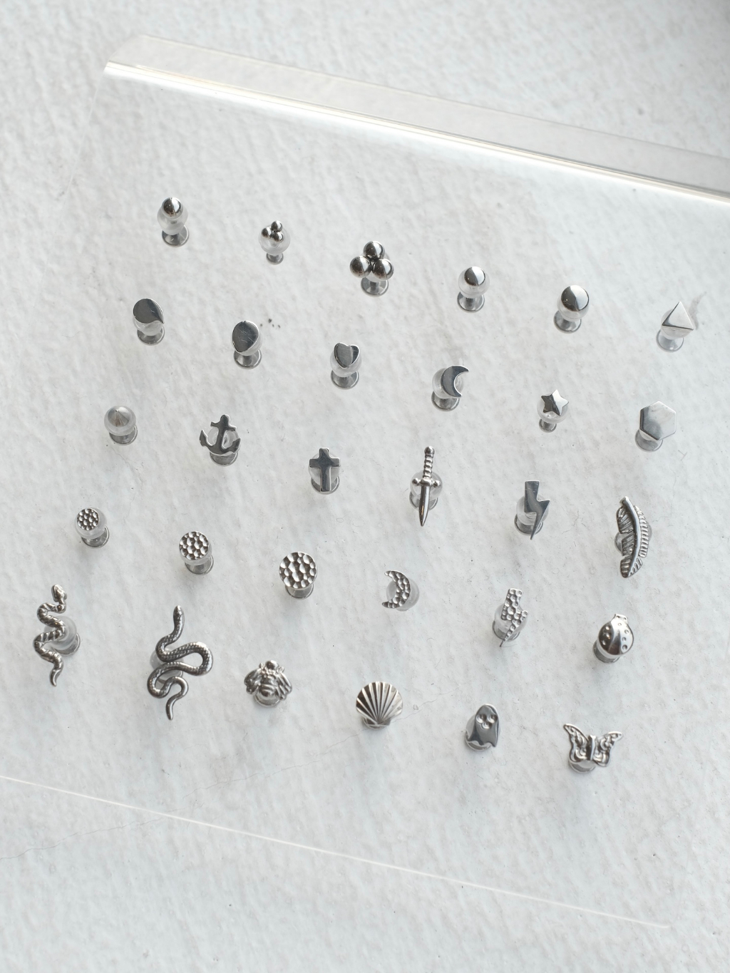 Jual Anting Titanium Tindik Anti Alergi, Titanium Earring Implant Grade ...