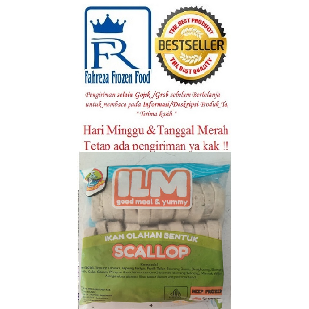 Jual ILM Scallop Ikan 500 Gram Harga Promo | Shopee Indonesia