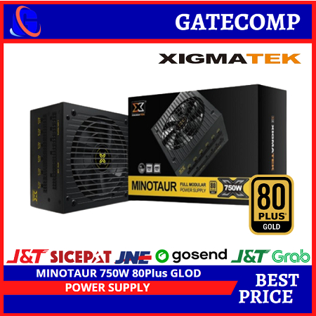 Jual XIGMATEK PSU MINOTAUR 750W - 750Watt|80Plus Gold|Full Modular | Shopee Indonesia