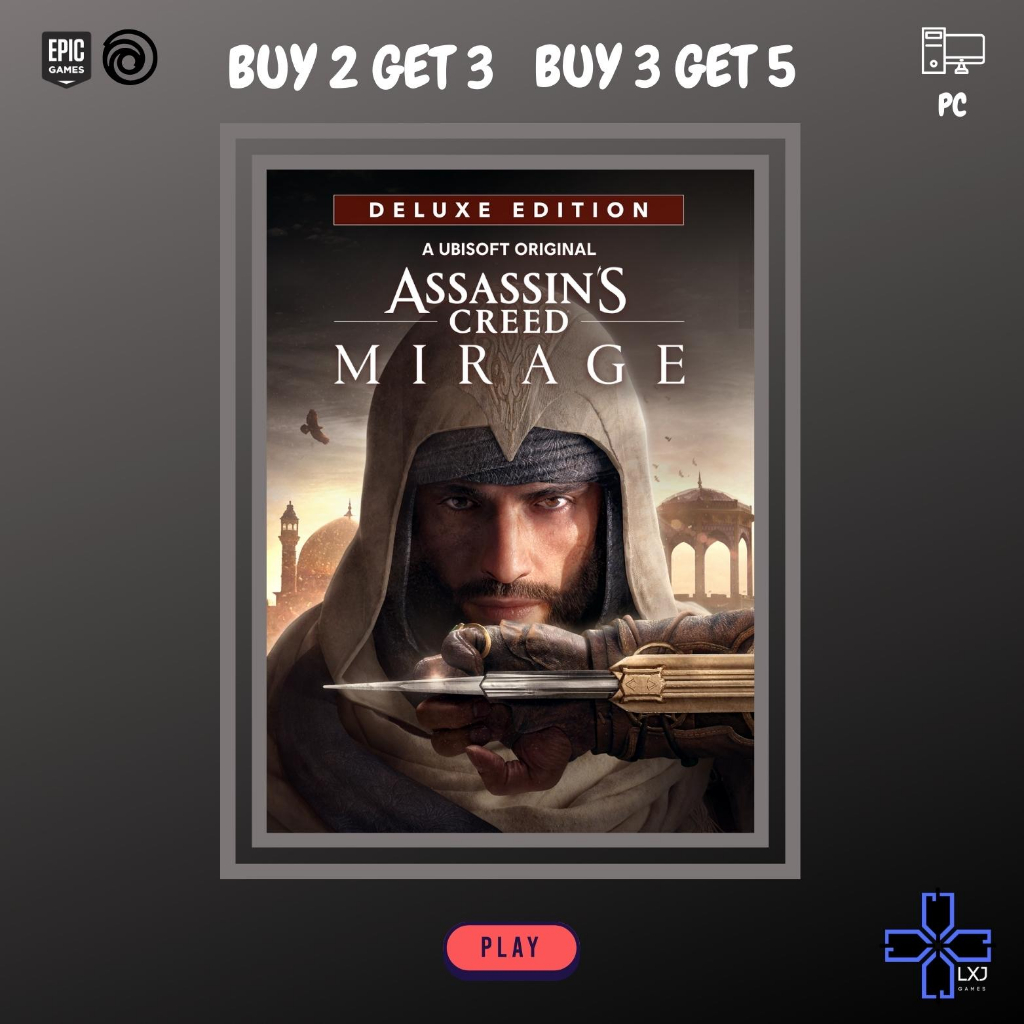 Jual Assassins Creed Mirage Deluxe Edition PC Original | Shopee Indonesia