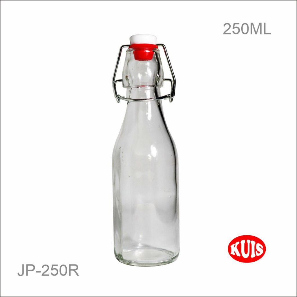 Jual BOTOL KACA DENGAN TUTUP KEDAP UDARA UKURAN 250ml, 500ml 750ml ...