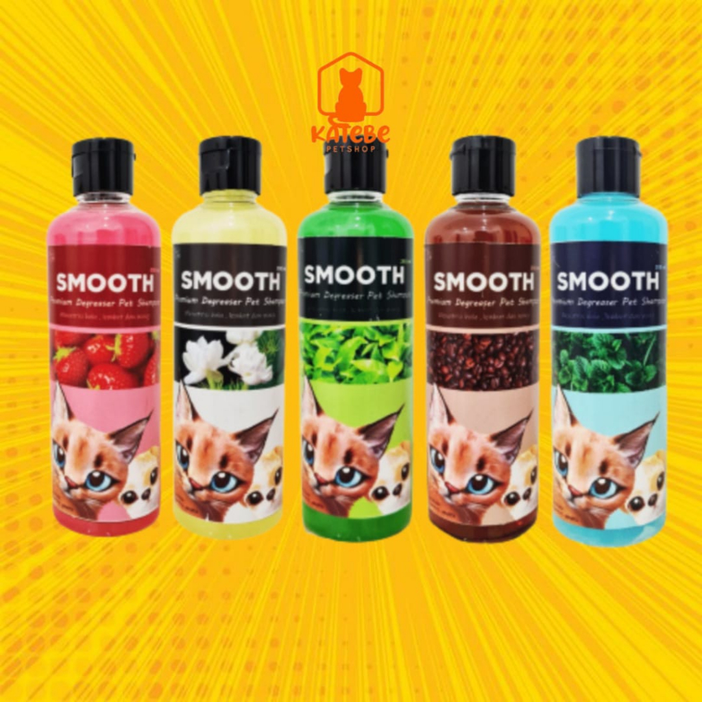 Jual SMOOTH 250ML SHAMPOO DEGREASER KUCING ANJING WANGI 250 ML | Shopee Indonesia