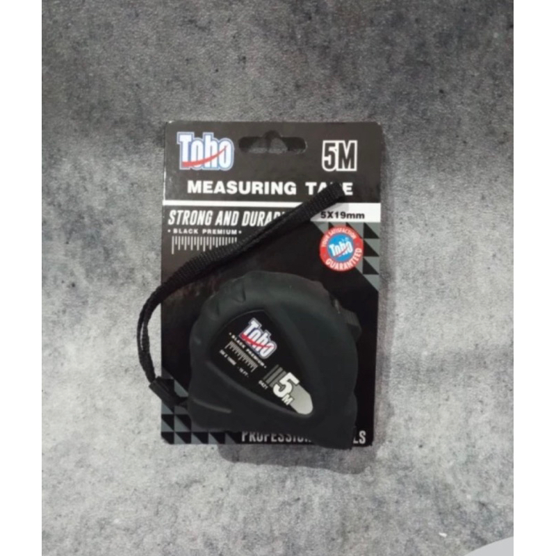 Jual METERAN 5 METER TOHO BLACK SERIES / ALAT UKUR PLAT 5 METER TOHO ...