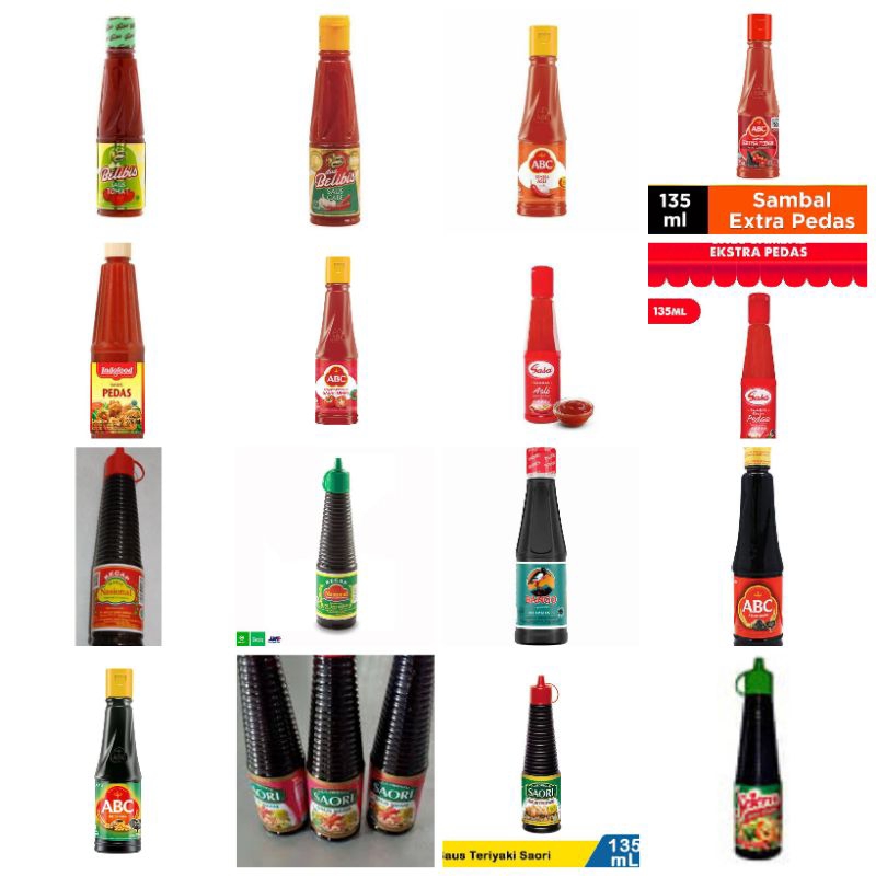 Jual Saos, kecap,, minyak wijen, saori botol kecil | Shopee Indonesia