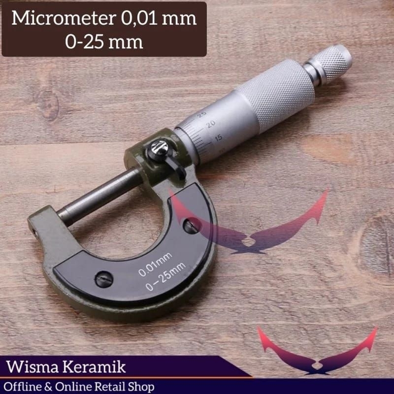 Jual Micrometer/Mikrometer/alat ukur ketebalan 0-25 mm, 0,01 mm ...