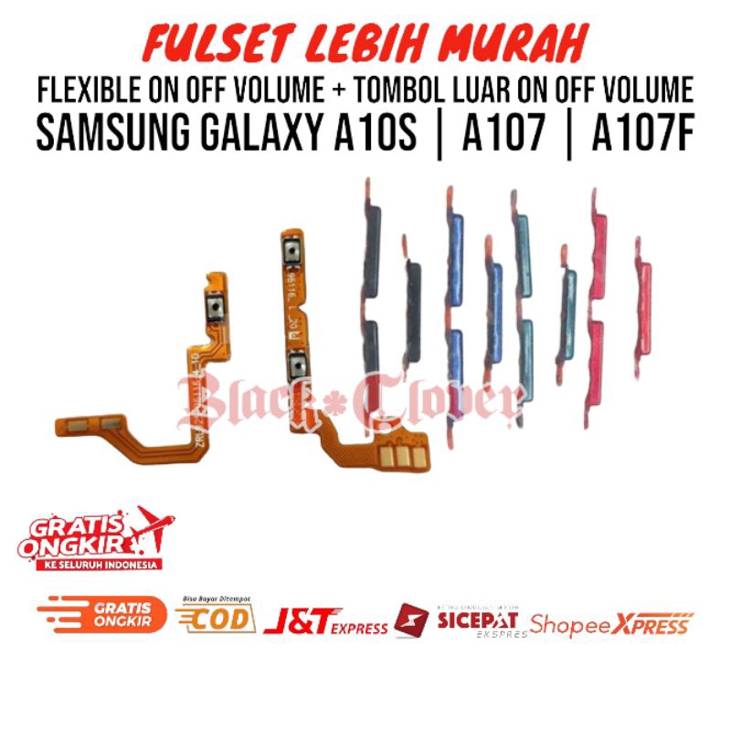 Jual Flexible Flexibel On Off + Volume + Tombol Luar On Off Volume Samsung Galaxy A10s / A107 ...