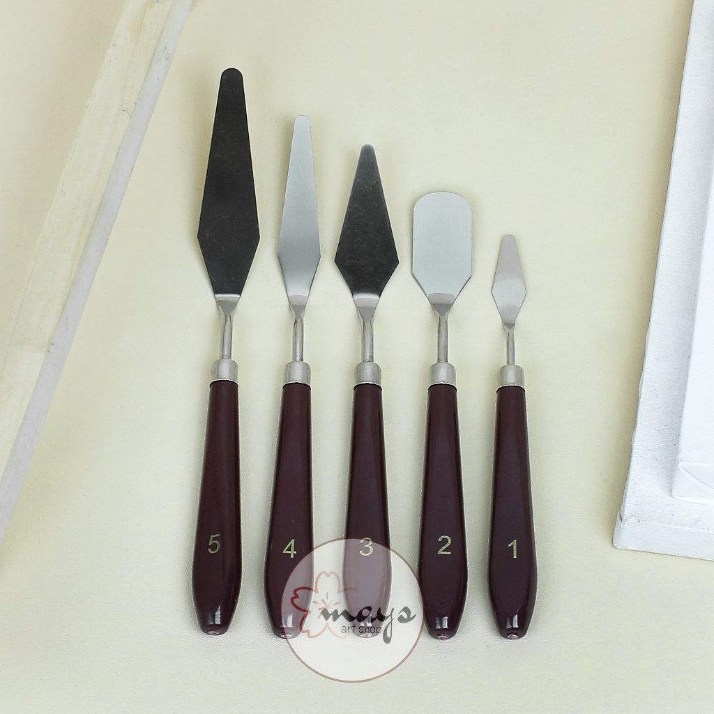 Jual Painting Knife Set 5 Pcs / Pisau Palet Set / Pisau Lukis ...