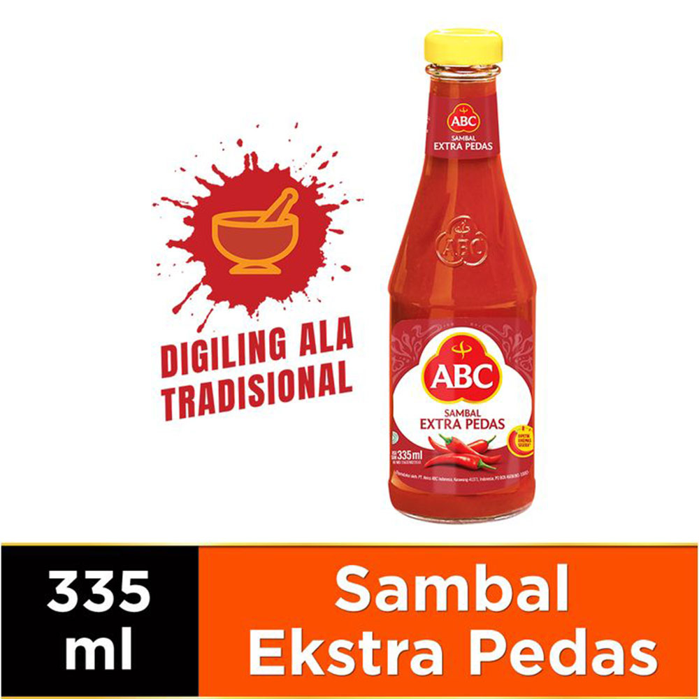 Jual Sambal ABC Extra Pedas 335Ml | Shopee Indonesia
