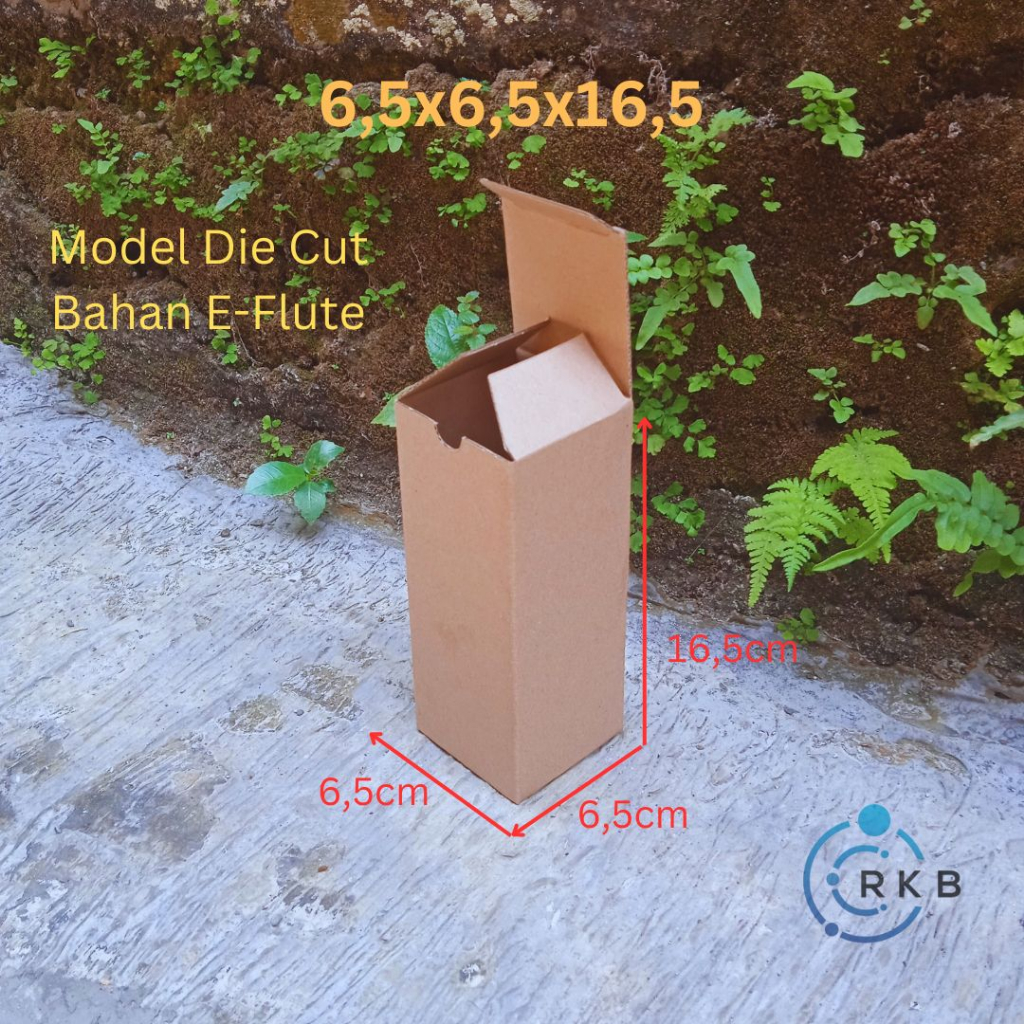 Jual Box Kardus Packing 6.5x6.5x16.5 cm Die Cut | Shopee Indonesia