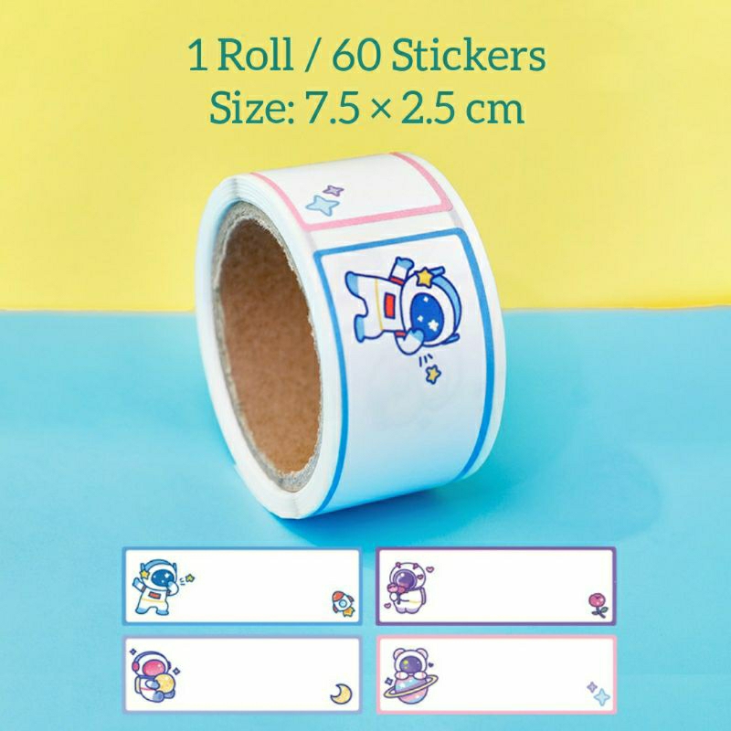 Jual Stiker Nama Anak Roll Name Stickers | Shopee Indonesia