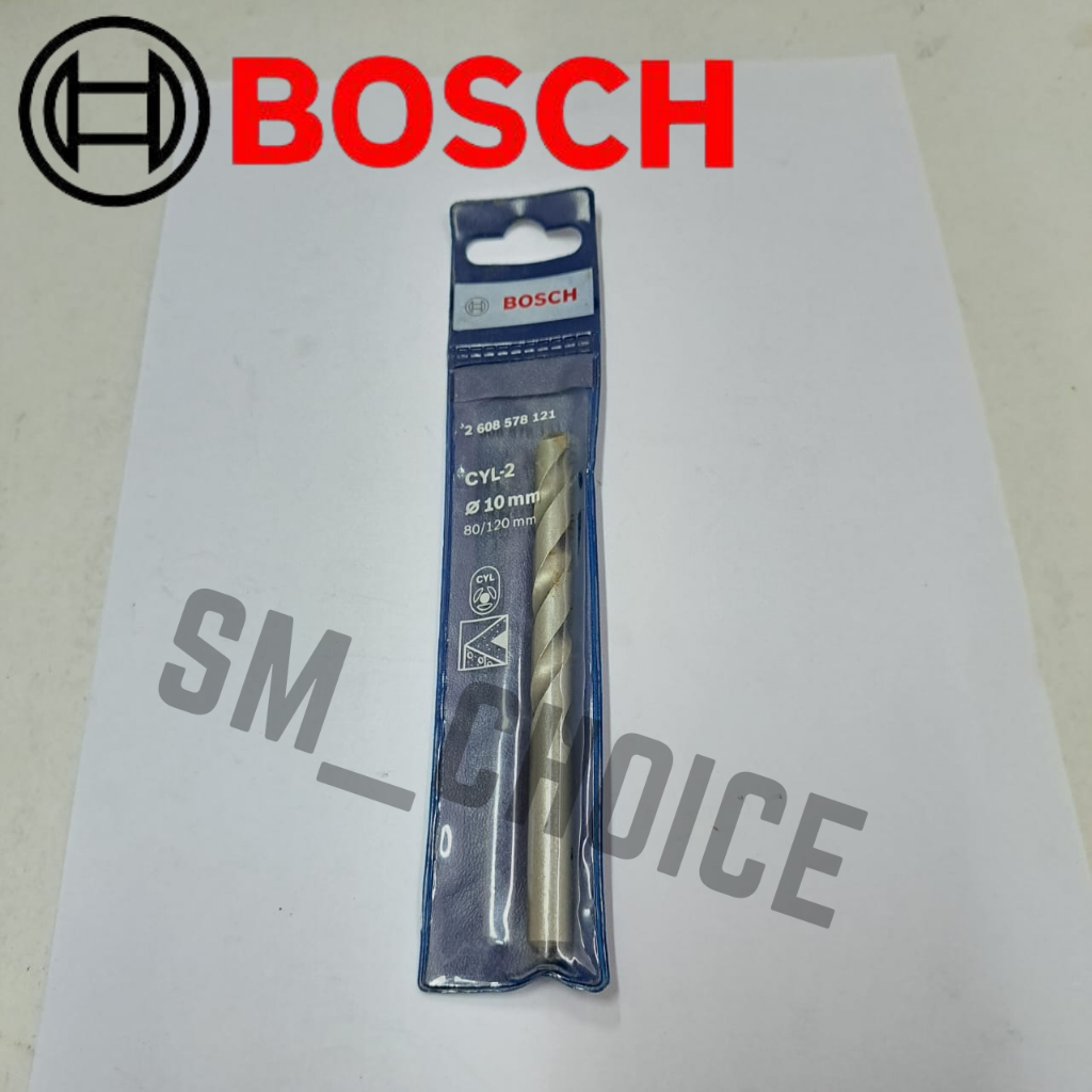 Jual BOSCH MATA BOR BETON 6 8 10 12 MM CYL-2 BOSCH MATA BOR TEMBOK ...