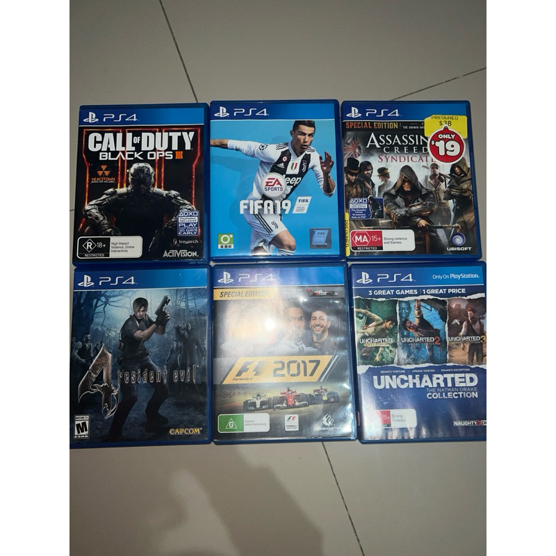 Jual kaset ps4 original preloved 50 ribu | Shopee Indonesia
