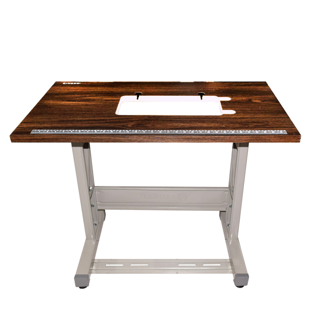 Jual Meja Mesin Jahit Klasik/Semi Portable Full Set dengan Kaki Super ...