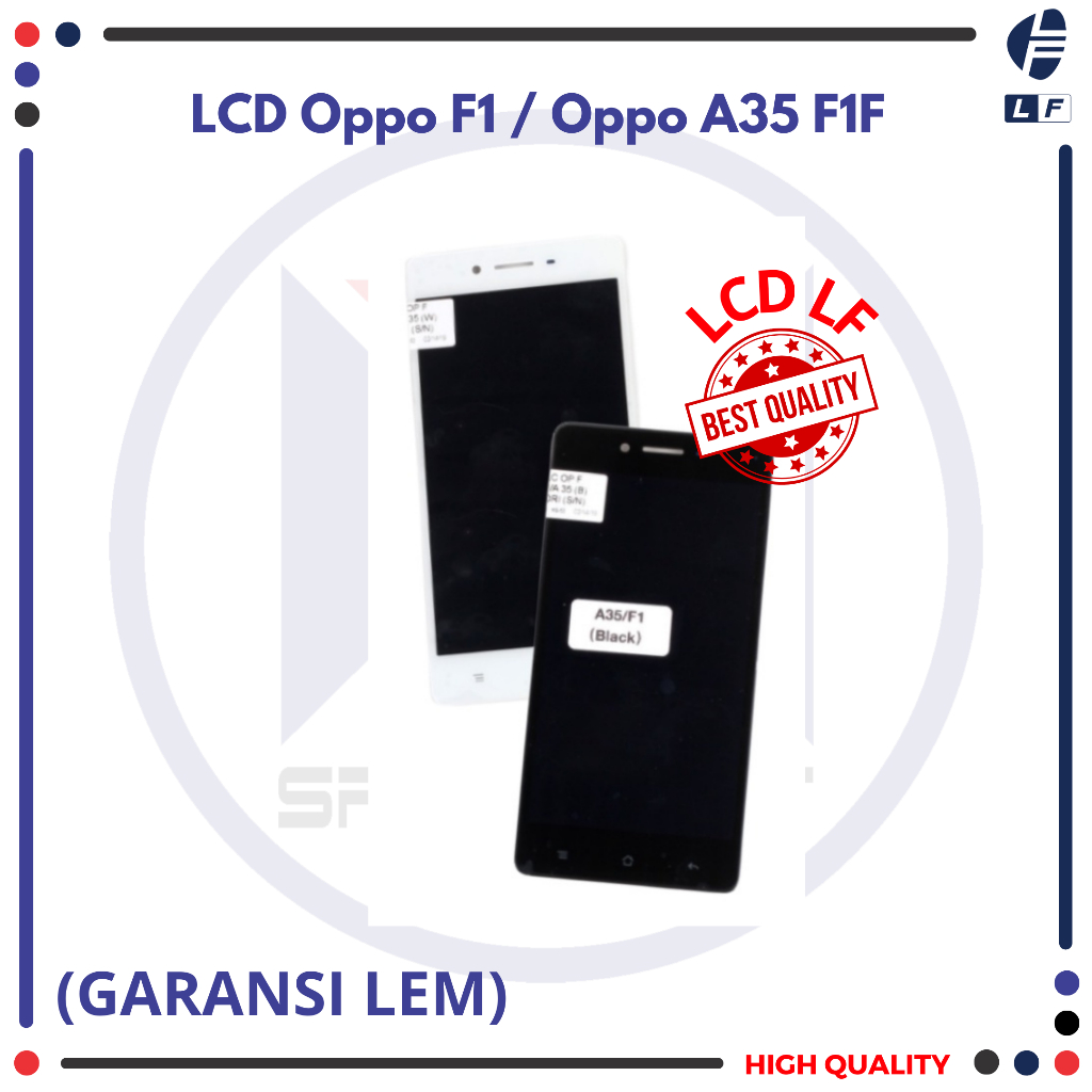 Jual LCD Oppo F1 / Oppo A35 F1F Fullset Touchscreen | Shopee Indonesia