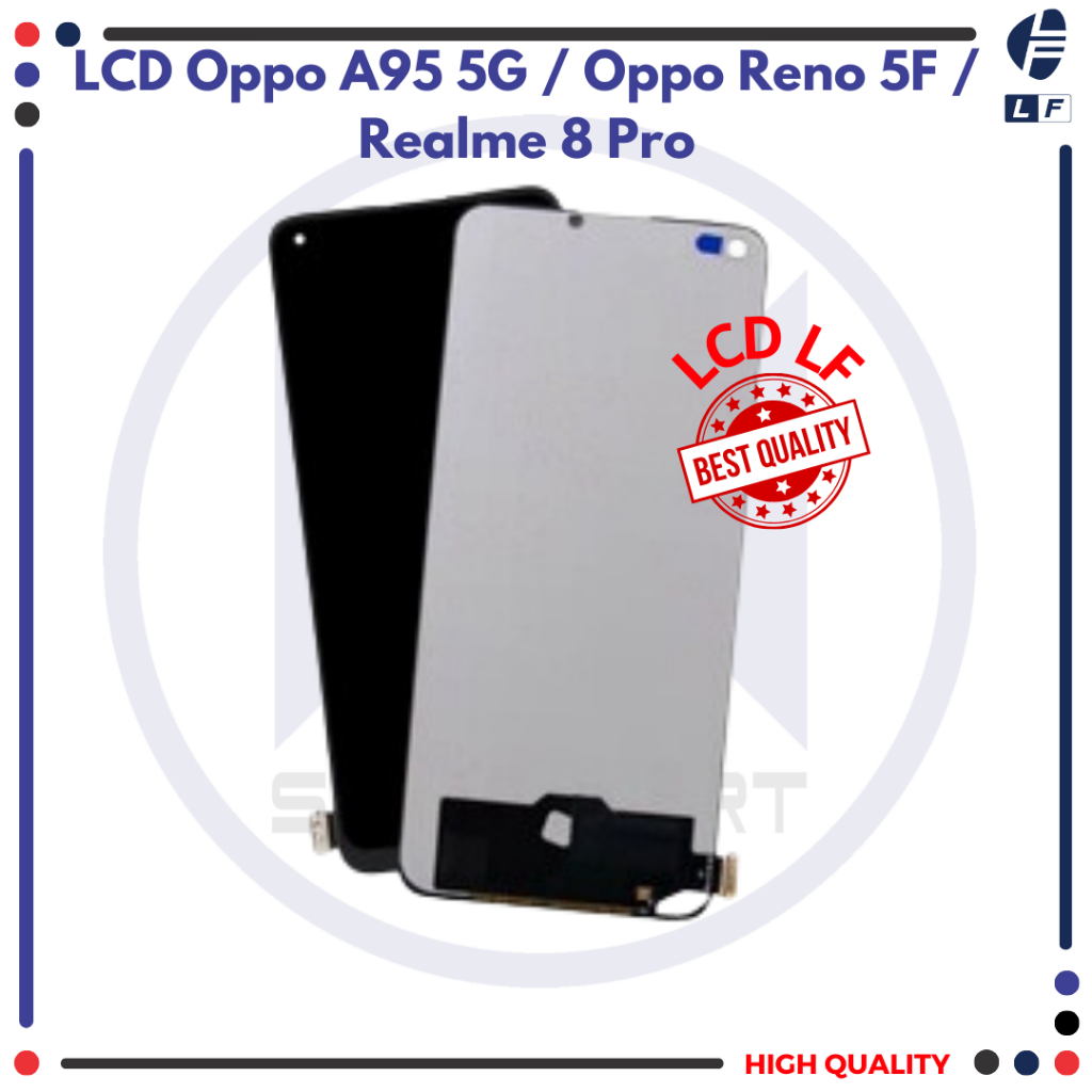 Jual LCD OPPO RENO 5 F / 8PRO / A74 4G / A95 4G FULLSET TOUCHSCREEN | Shopee Indonesia
