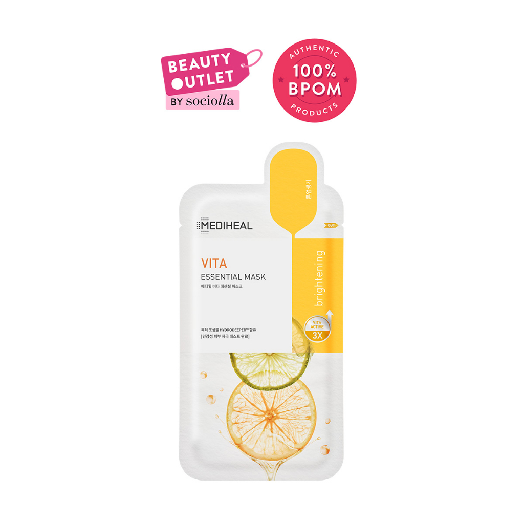 Jual Mediheal Vita Essential Mask, Variant - NEW Look - IMPROVED ...