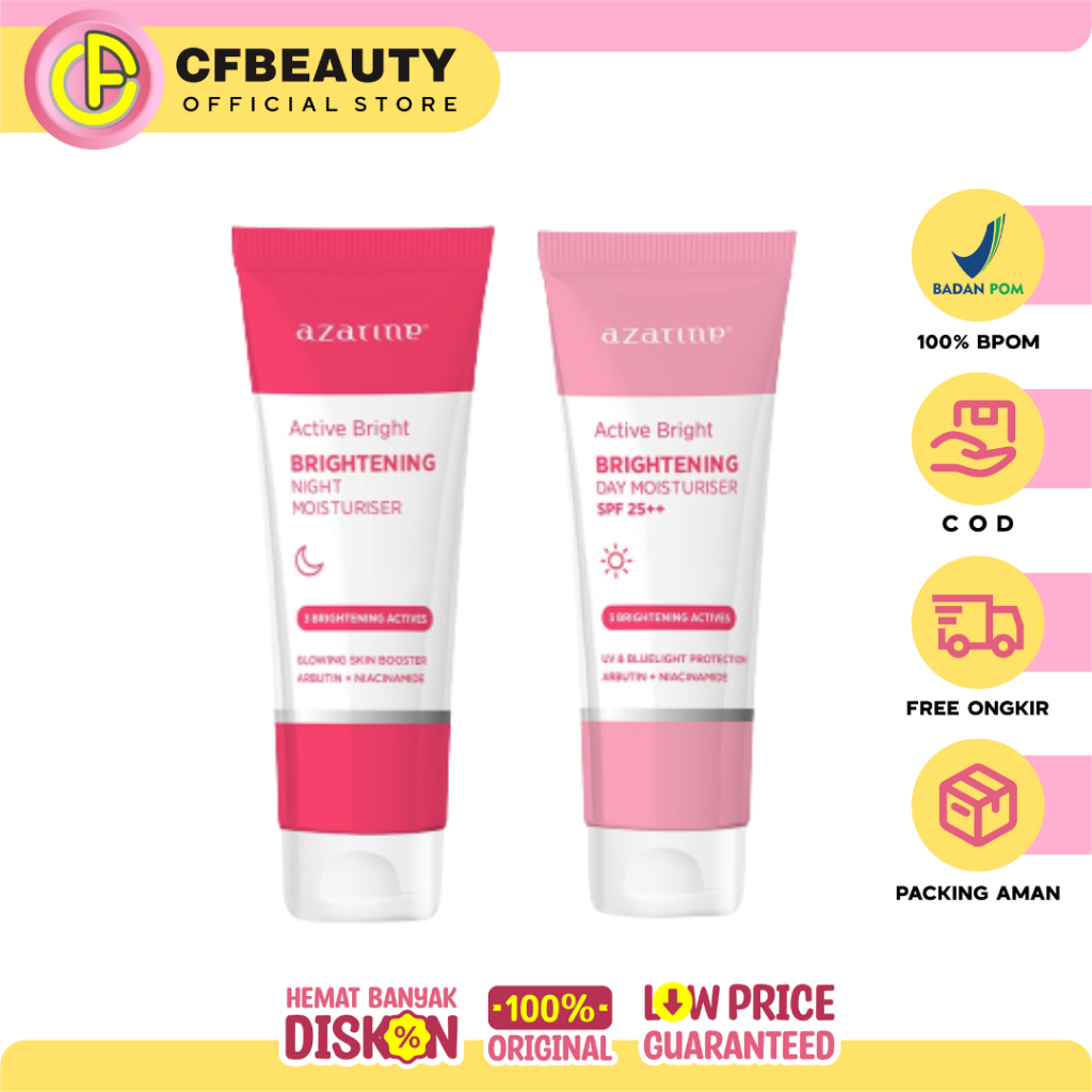 Jual AZARINE Day/Night Cream for Brightening with NIACINAMIDE 2% ...