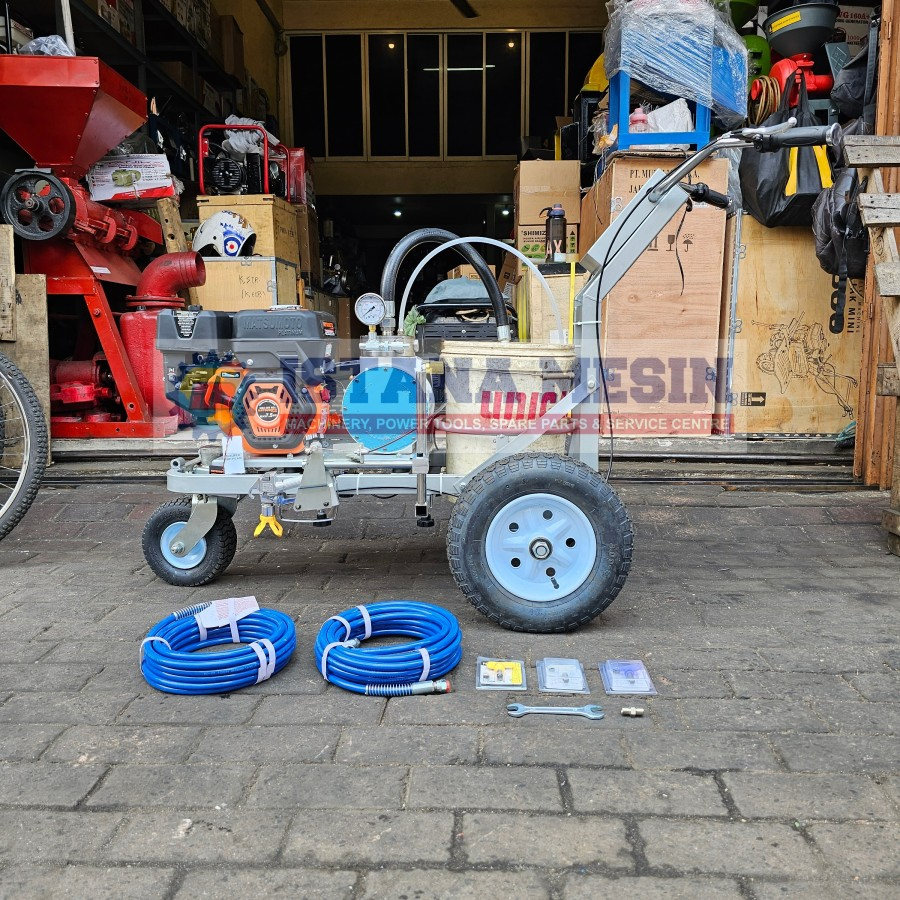 Jual MESIN CAT MARKA JALAN ROAD MARKING DOUBLE SPRAYER TIGON TRM 2002 G ...