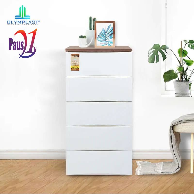 Jual ODC 05 M Putih - Laci Penyimpanan Plastik Modern 5 Susun - Drawer ...