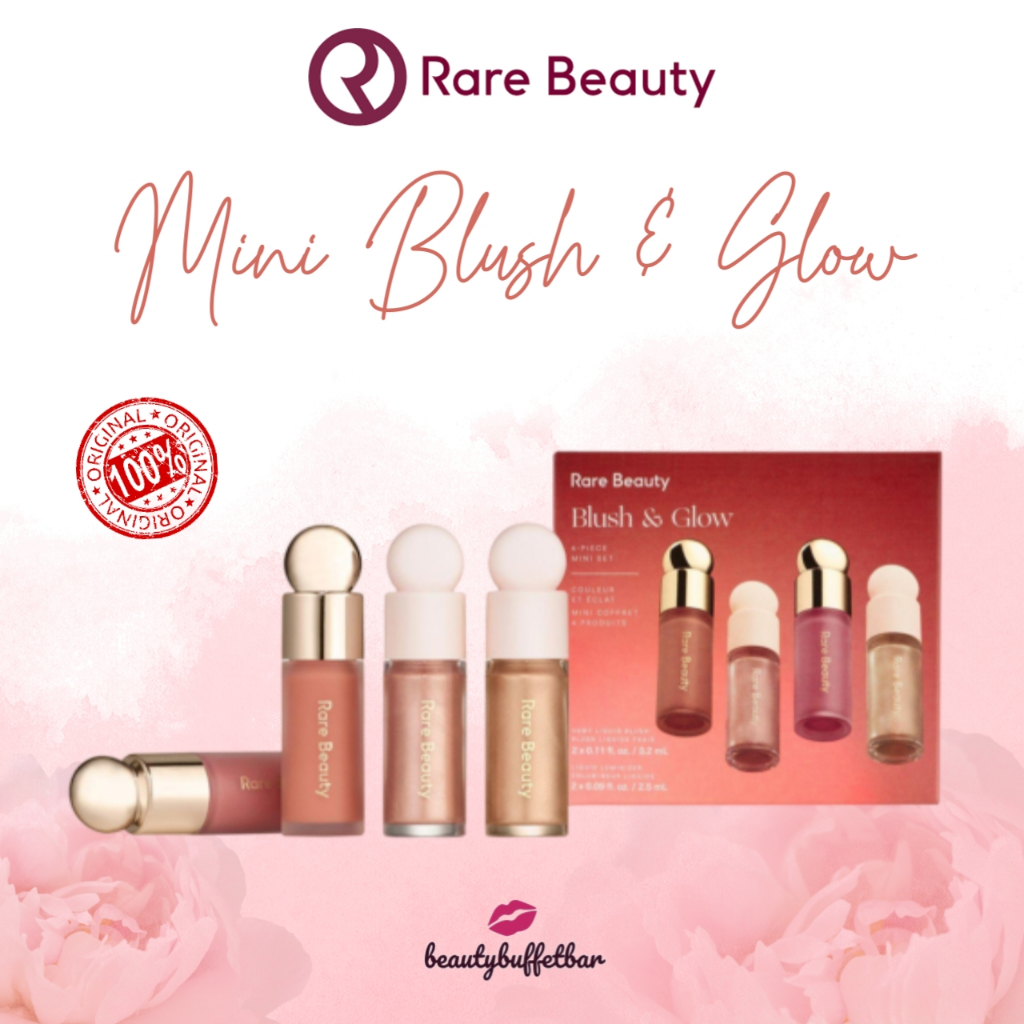 Jual Rare Beauty Mini Blush & Glow 4-Piece Set | Shopee Indonesia