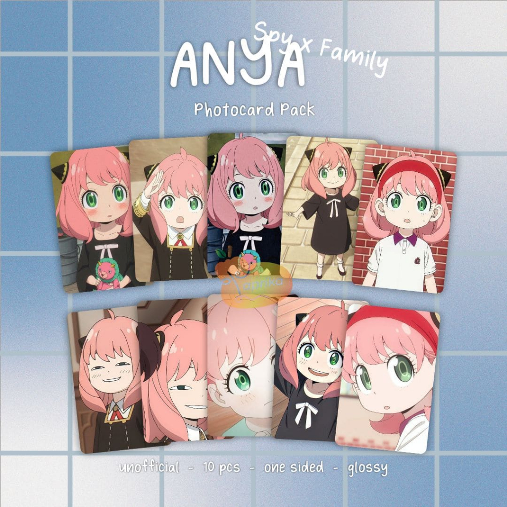 Jual ANYA FORGER SPY FAMILY ANIME PHOTOCARD PC FOTO | Shopee Indonesia