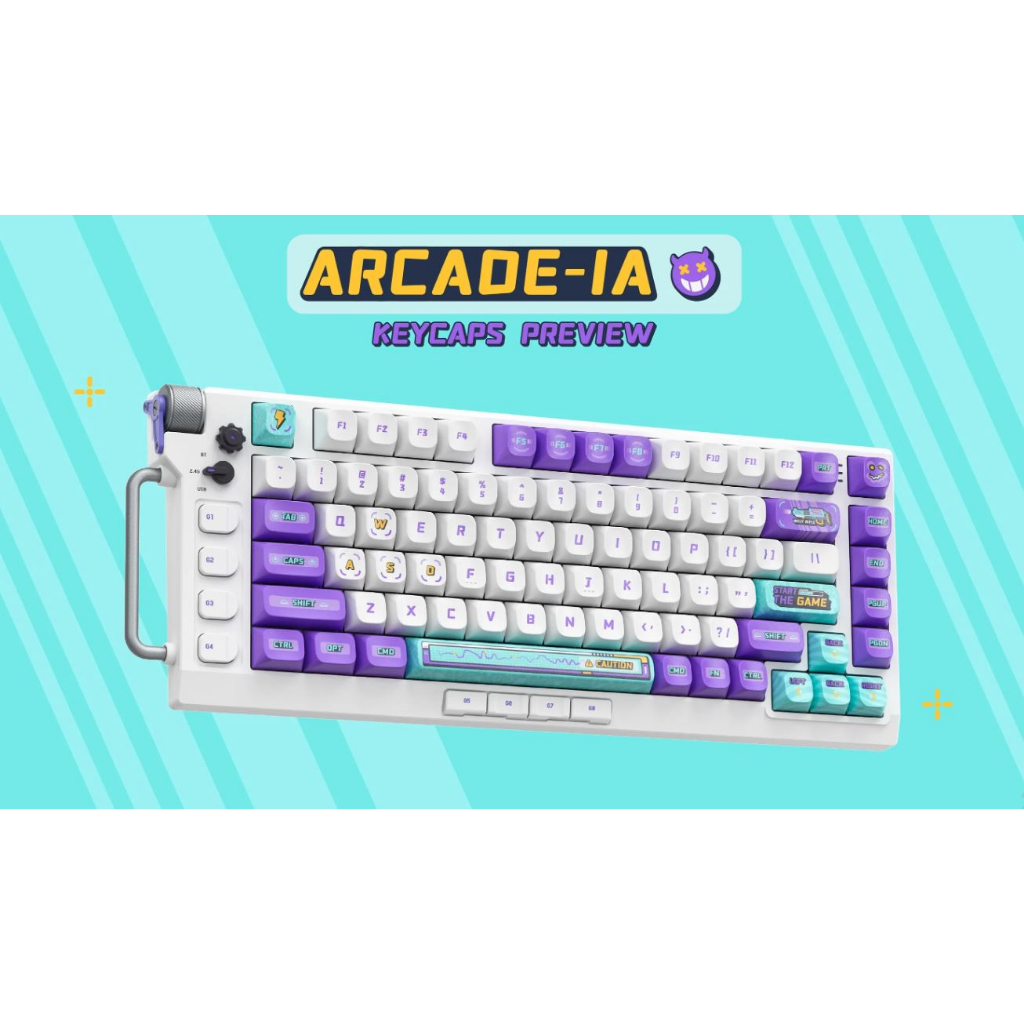 Jual Arcade-ia KDS Dye-sub PBT Keycaps | Shopee Indonesia