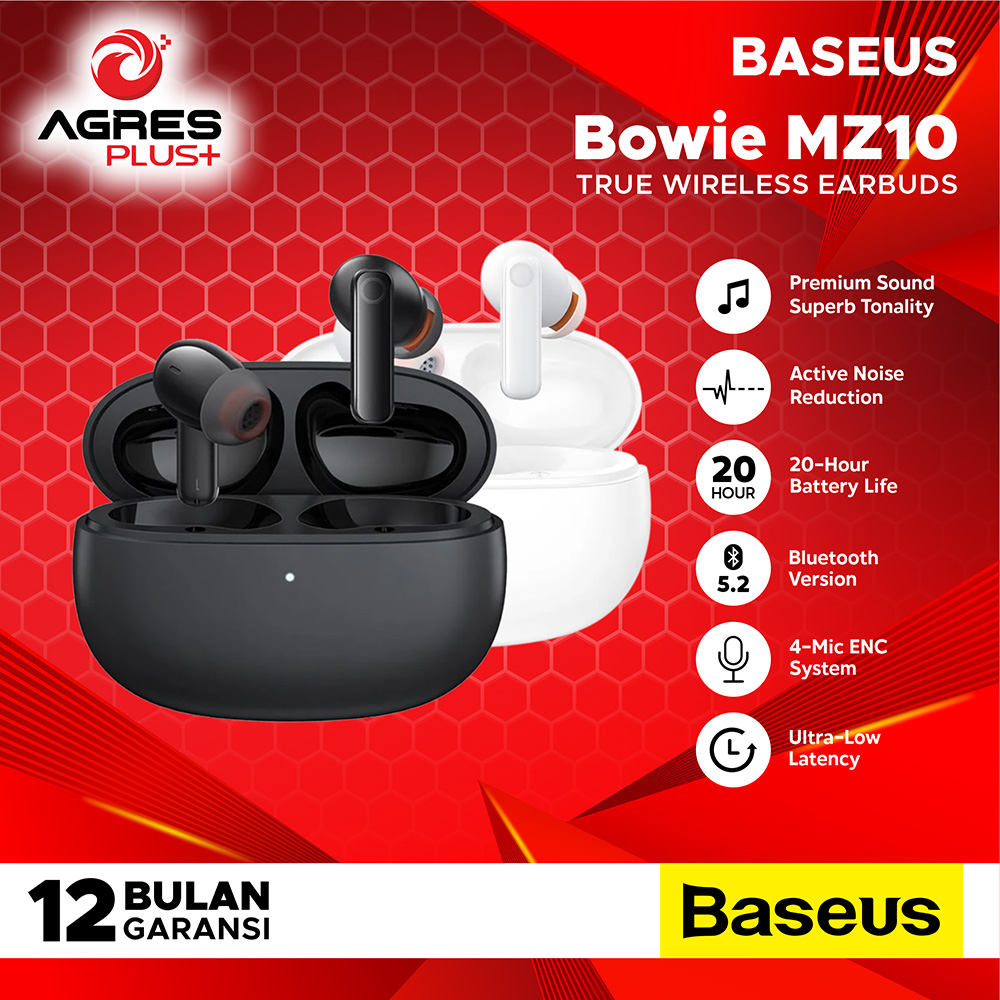 Jual BASEUS Bowie MZ10 TWS True Wireless Earbuds Bluetooth Earphone ...