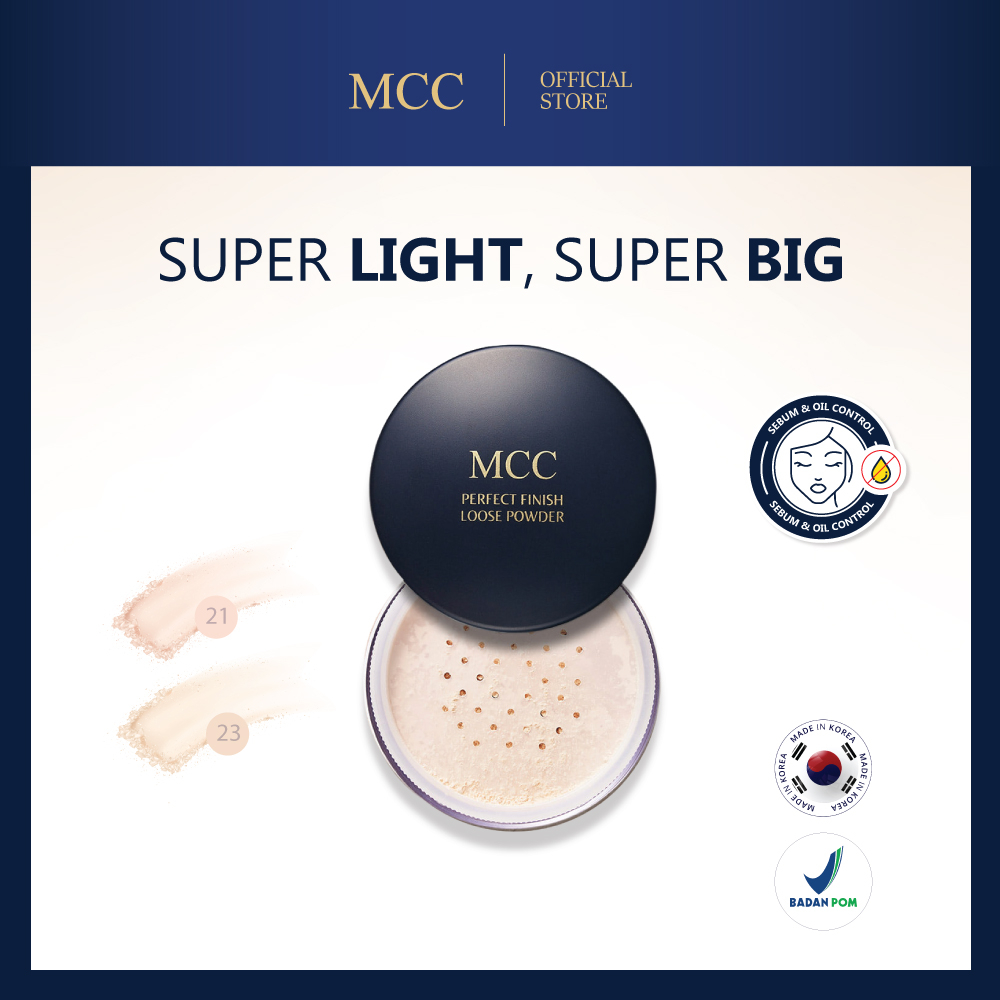 Jual MCC Perfect Finish Loose Powder - Big size 40 Gr | Shopee Indonesia