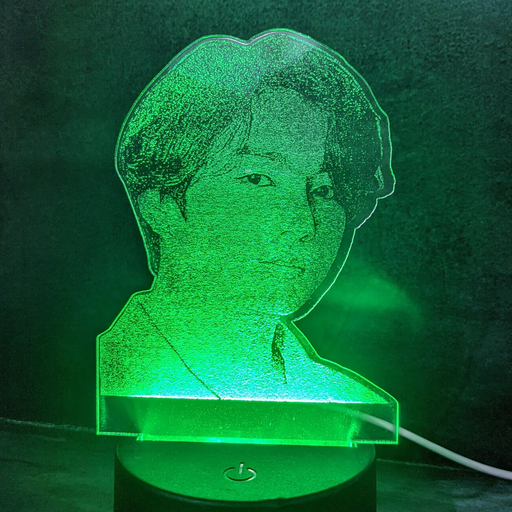 Jual Custom Acrylic led/ lampu tidur / led akrilik/ akrilik custom ...