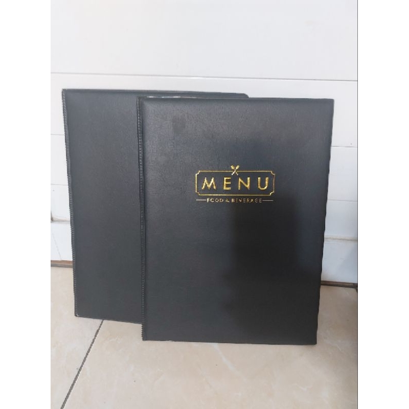 Jual Cover Menu Resto Cafe A4 Praktis | Shopee Indonesia