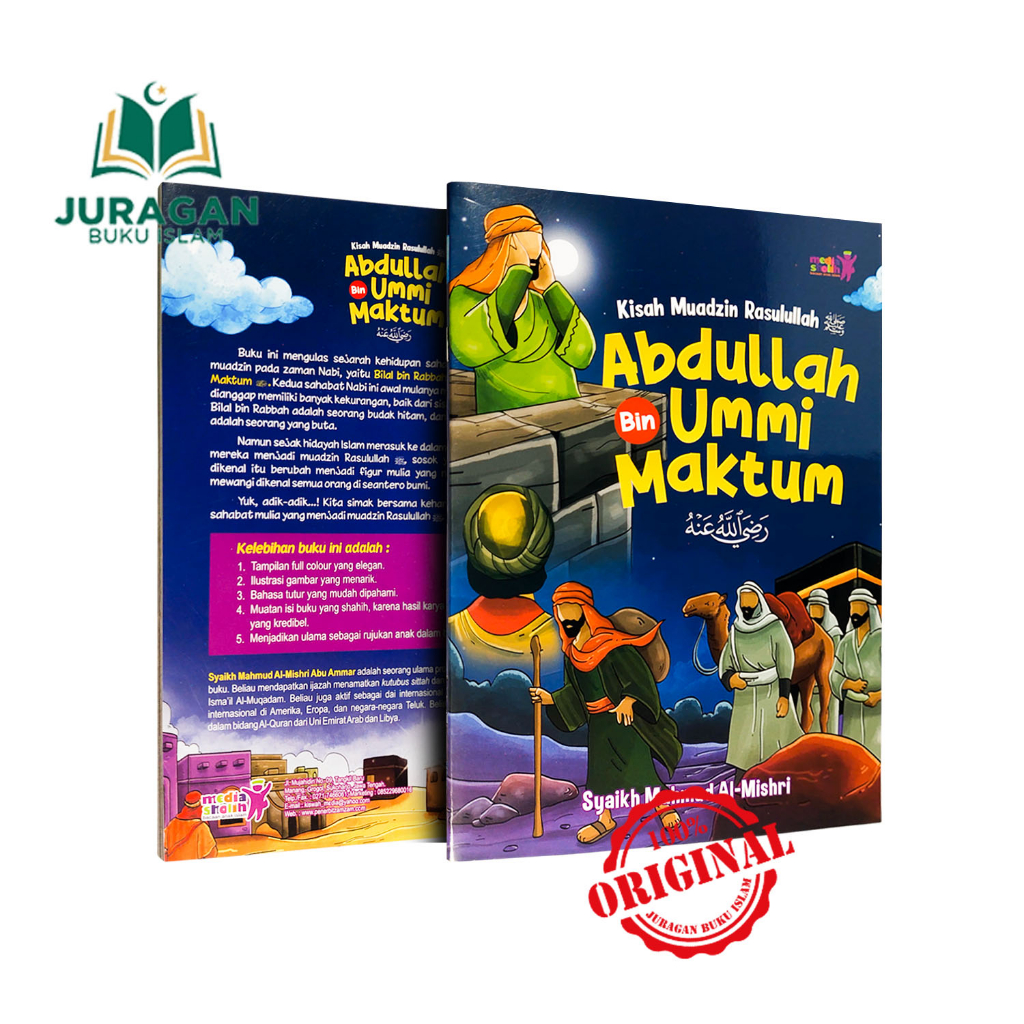 Jual BUKU ANAK Kisah Muadzin Rasulullah Abdullah bin Ummi Maktum ...