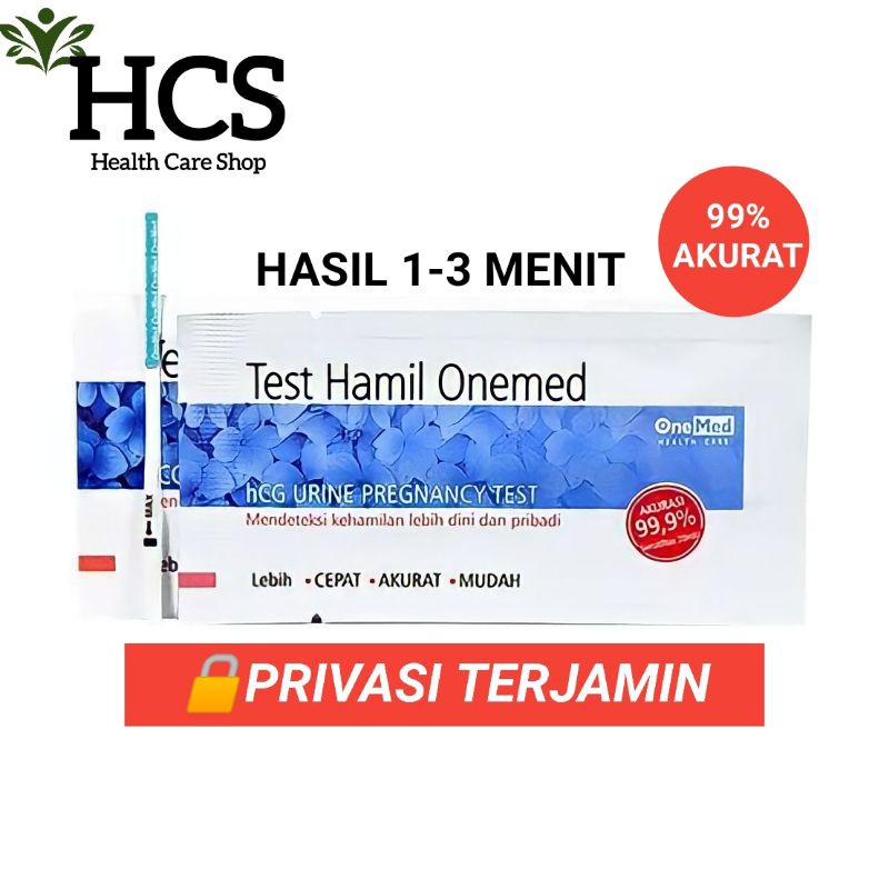 Jual Test pack Onemed/Alat test kehamilan Onemed HCG Urine, Strip ...