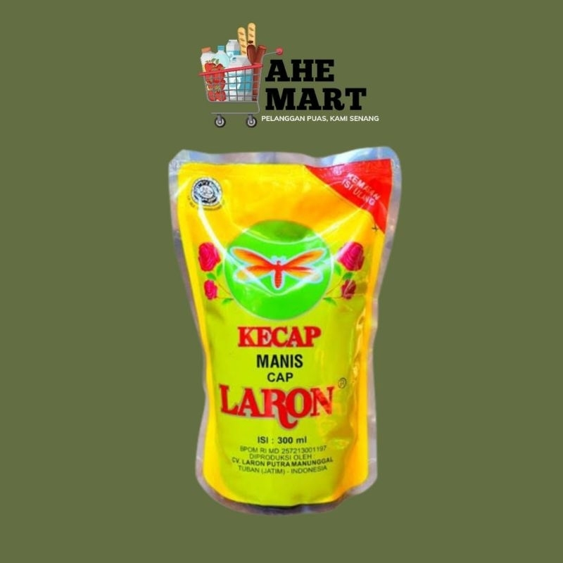 Jual KECAP MANIS CAP LARON 300ml | Shopee Indonesia