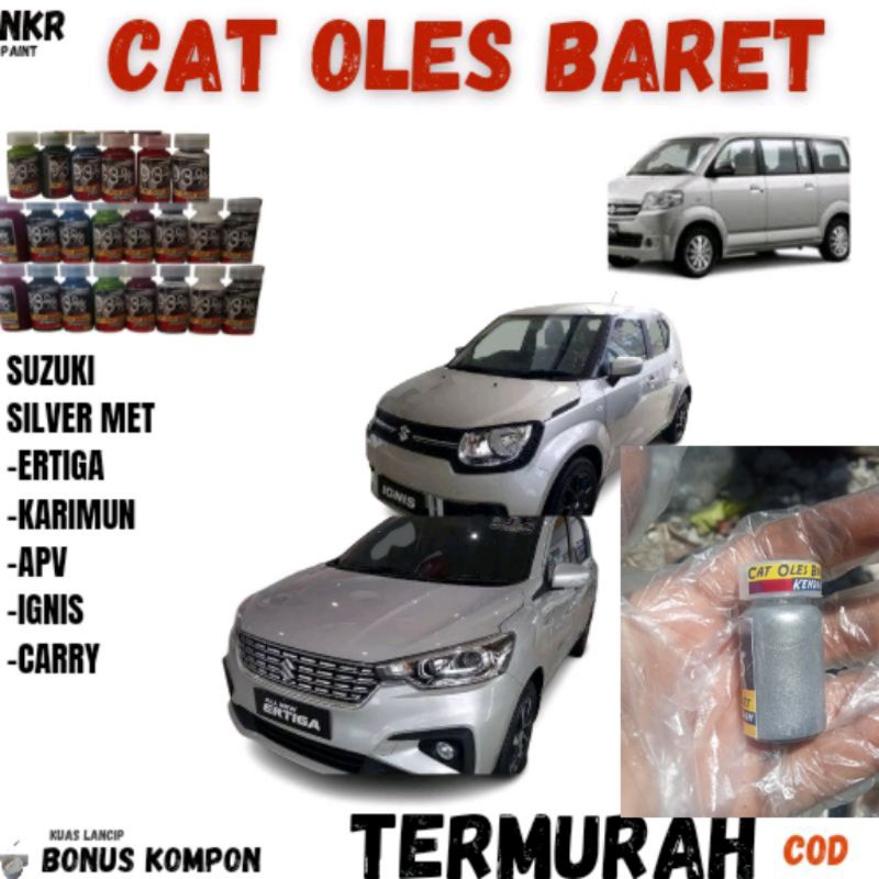 Jual CAT OLES PENGHILANG BARET ,LECET SUZUKI SILVER METTALIC ,ERTIGA ...