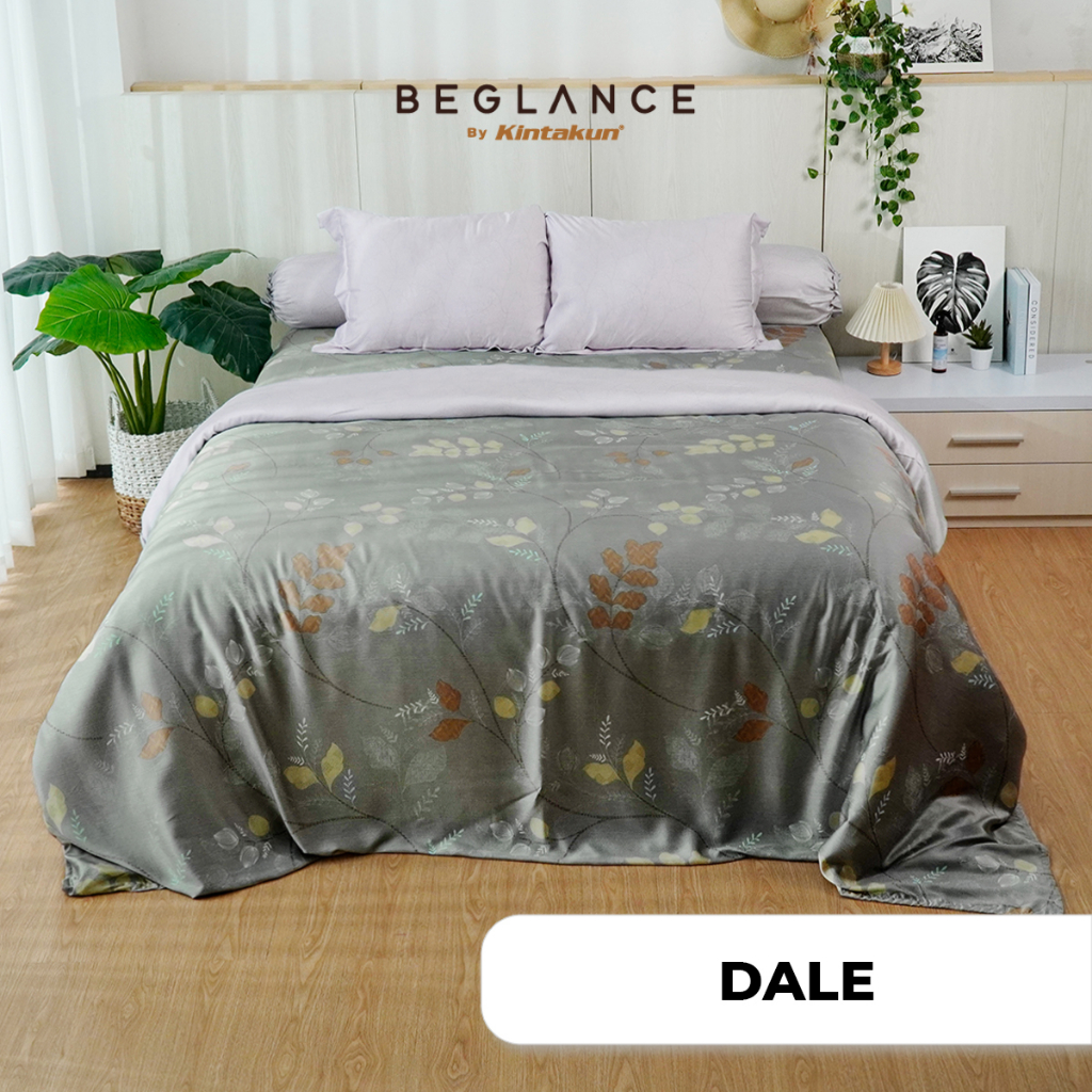 Jual BEGLANCE Bamboo Silk Duvet Cover Set 160x200 Tinggi 40cm Seprai Queen Premium - Varian ...