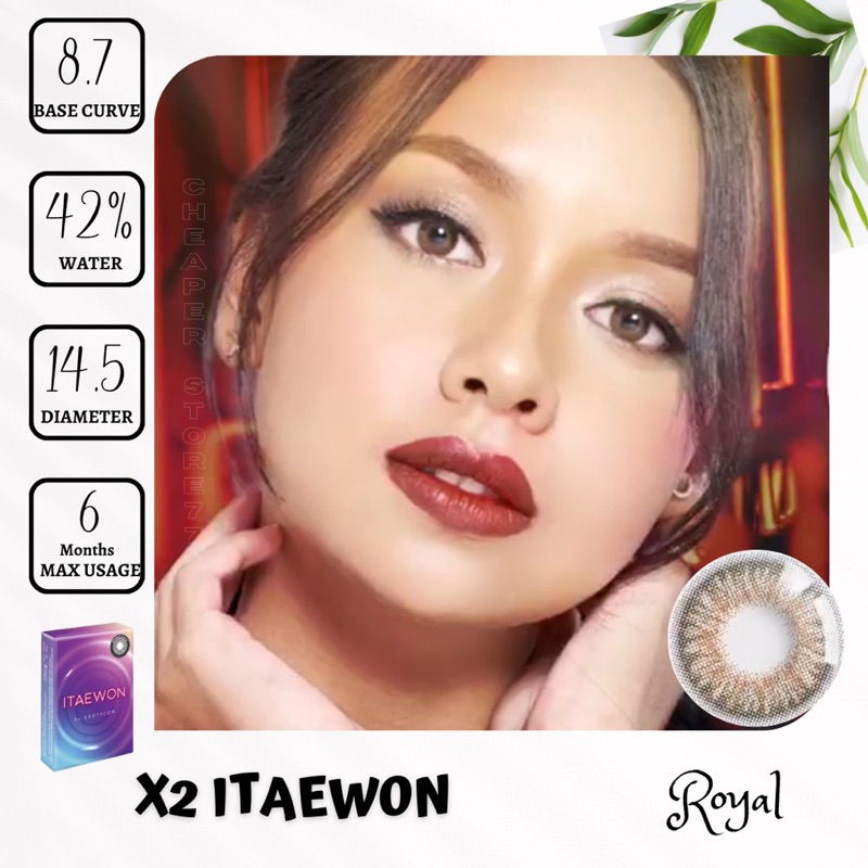 Jual X2 Itaewon Softlens | Shopee Indonesia