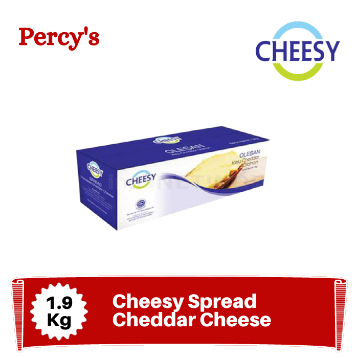 Jual Cheesy Spread Cheddar Cheese 1.9 Kg | Shopee Indonesia