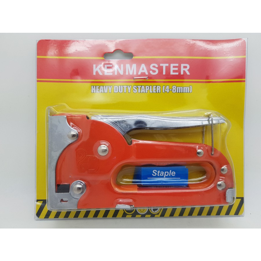 Jual Kenmaster Stapler Gun Tangan Multifungsi 4 - 8 mm Oranye Heavy ...