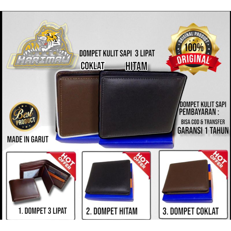 Jual DOMPET KULIT SAPI ORIGINAL NEW ( uang pas terbaru) | Shopee Indonesia