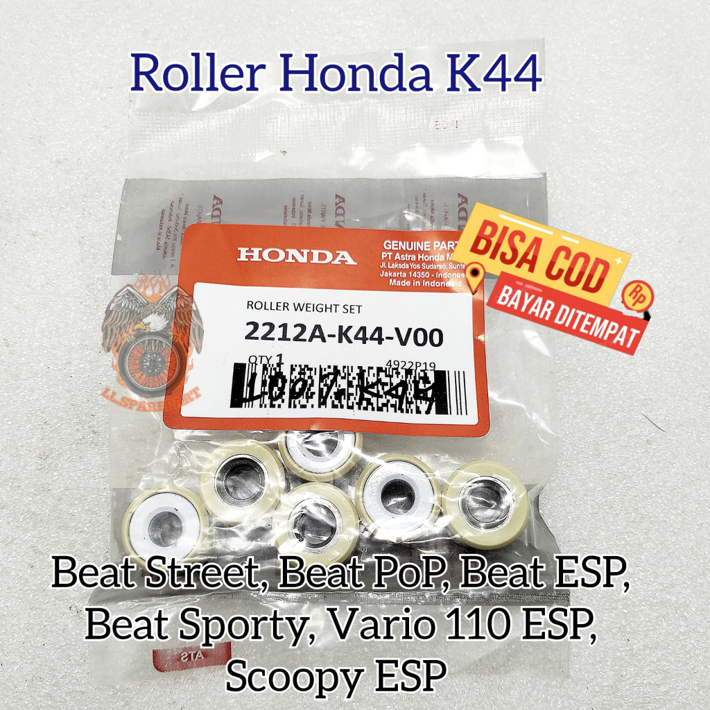Jual Roller Roler Set Honda K44 BEAT FI ESP BEAT FI NEW BEAT STREET ...