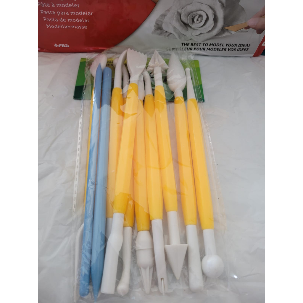 Jual Alat Clay Tool Clay Knife Pisau Ukir CLAY V-TEC | Shopee Indonesia