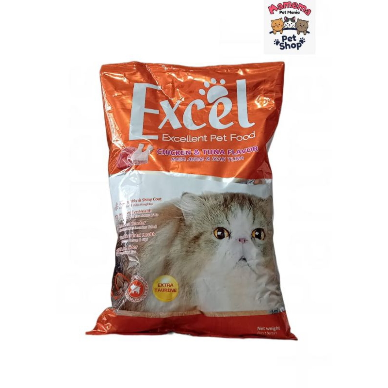 Jual Excel Chicken & Tuna Flavor (Oranye) | Shopee Indonesia