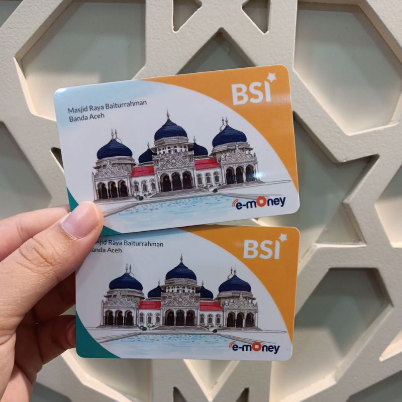 Jual Kartu Etoll Kartu Elektronik KRL Emoney BSI | Shopee Indonesia