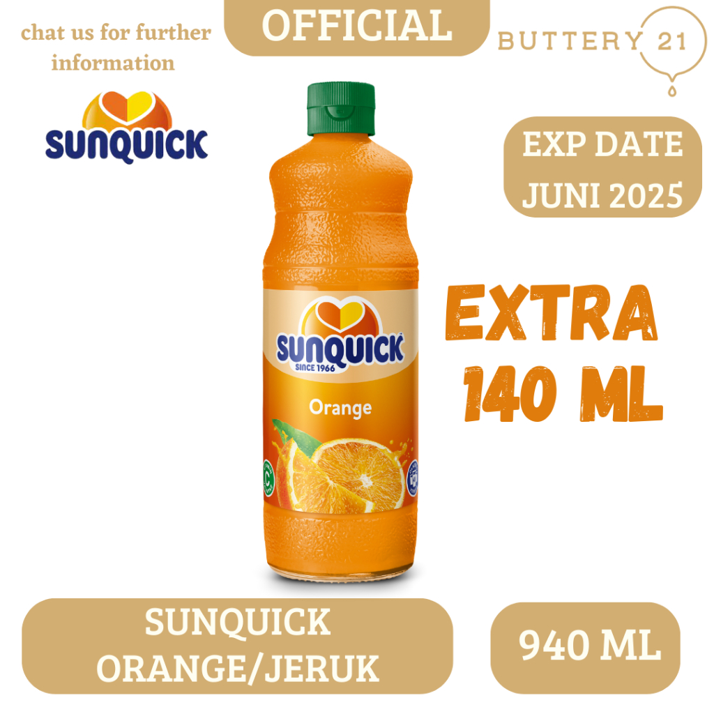 Jual SUNQUICK ORANGE 940 ML/SUNQUICK JERUK 940 ML | Shopee Indonesia