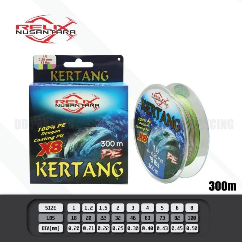 Jual Pe Relix Nusantara Kertang 300m multi Colour | Shopee Indonesia