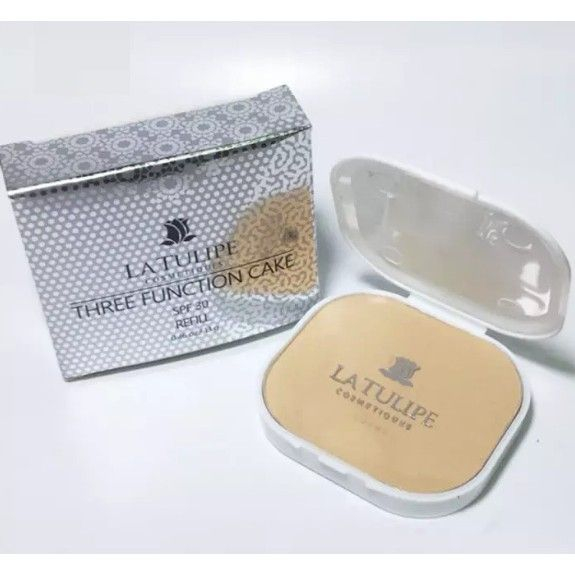 Jual La Tulipe Refill Three Function Cake SPF 30 - 13g | Shopee Indonesia