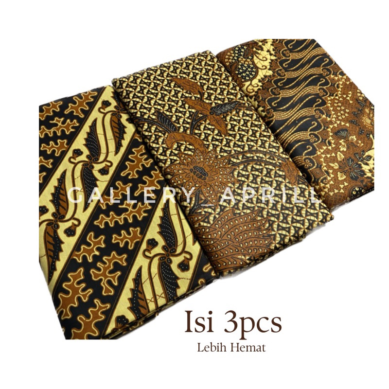Jual Paket Hemat 3pcs Kain Batik Halus ATS / Kain Batu / Kain Panjang ...